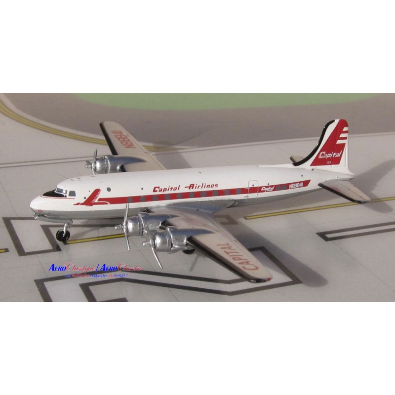 maquette métal - Capital Airlines Douglas DC-4 N888