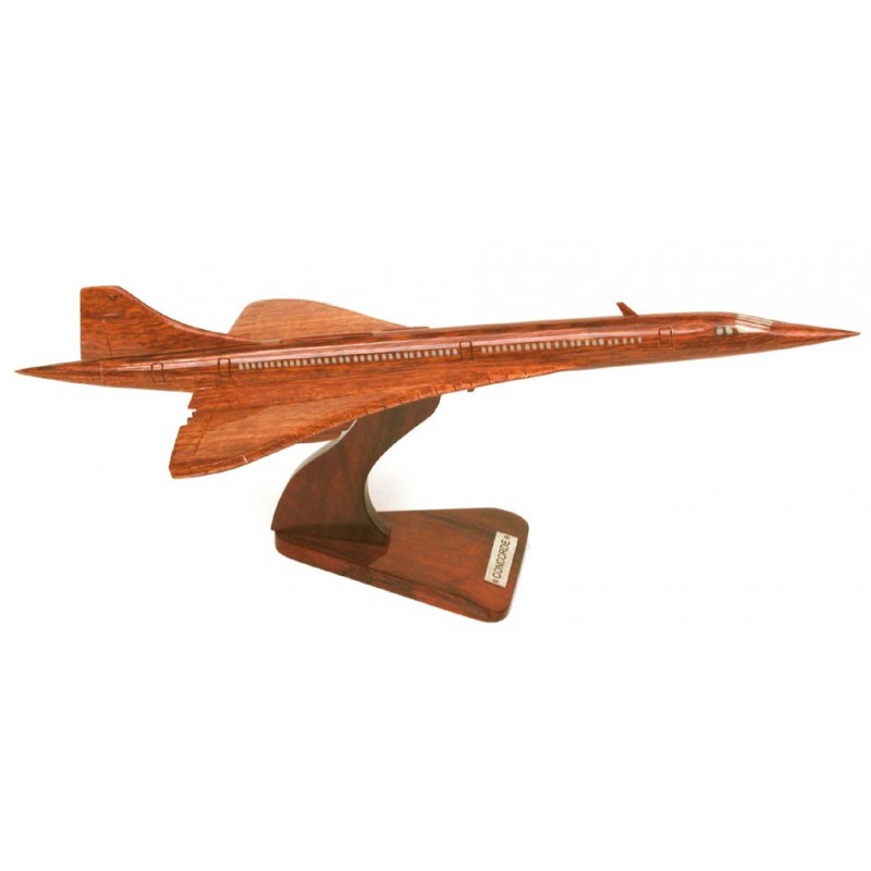 Concorde 35cm - aircraft model precious wood - price DIRECT FACTORY