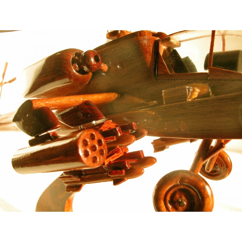 Boeing AH-64 Apache - aircraft model precious wood - price DIRECT FACTORY