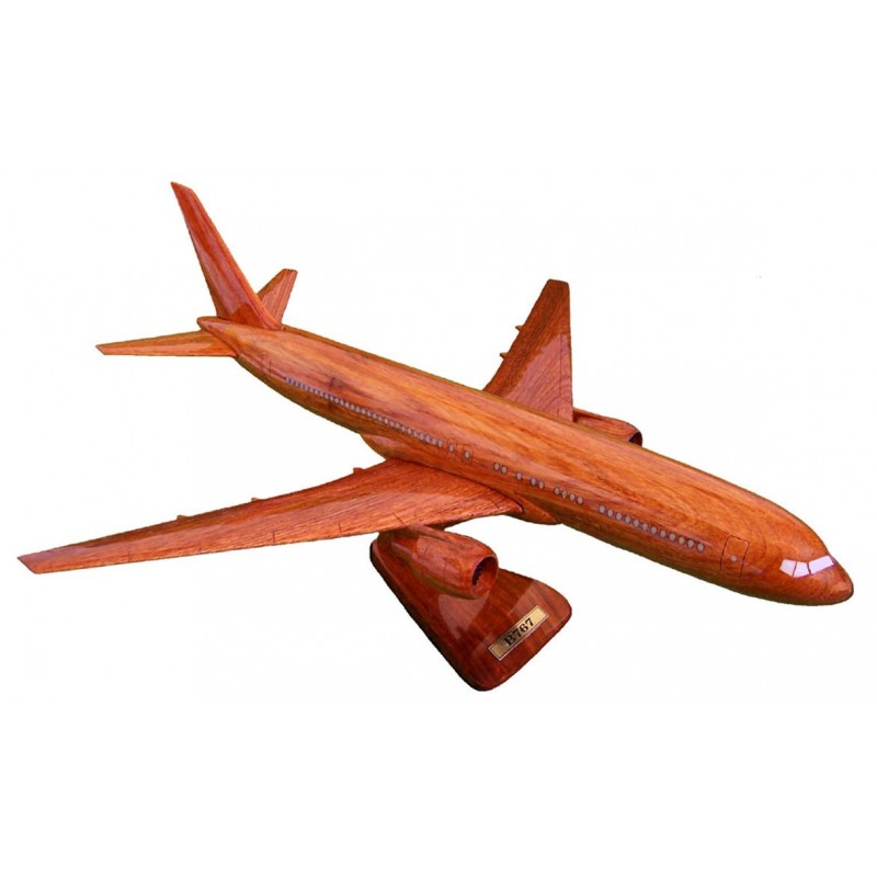 Boeing 767 - aircraft model precious wood - price DIRECT FACTORY